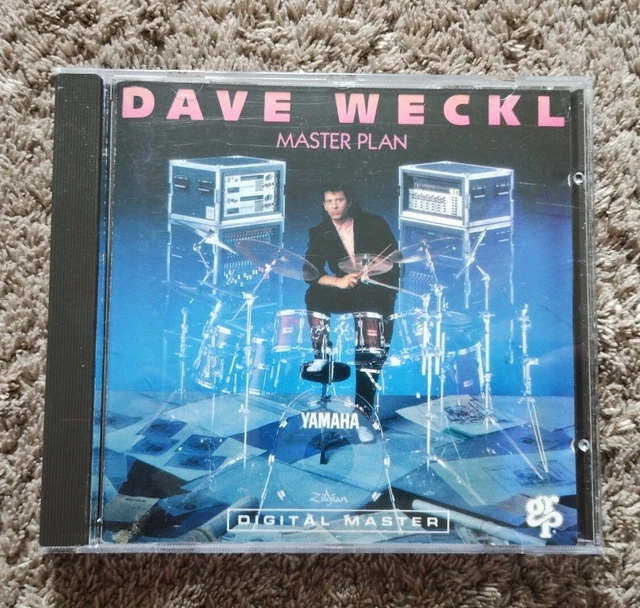 DAVE WECKL MASTER PLAN CD GRP 1990 Cheick Corea Steve Gadd Michael ...