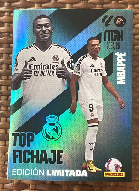 💥 MGK 2024-25 MBAPPE REAL MADRID LIMITED EDITION CARD La Liga ...