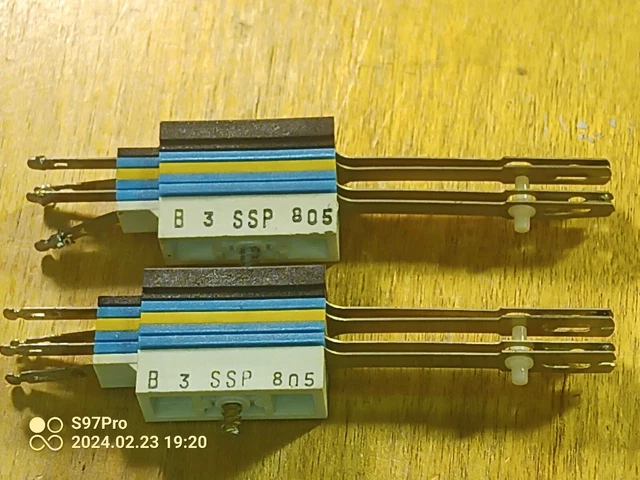 GPO STROWGER 3000 Type Relay Contact Sets x 2 OFF (See Pics) (new Old ...