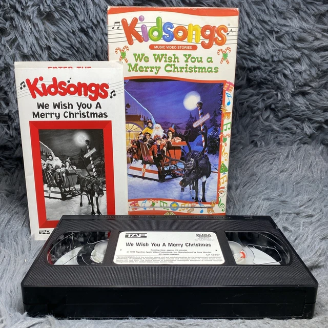 KIDSONGS MUSIC VIDEO Stories: We Wish You a Merry Christmas VHS Tape ...