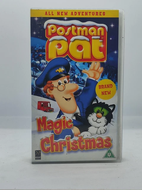 POSTMAN PAT MAGIC Christmas On VHS Video Cassette Tape £9.99 - PicClick UK