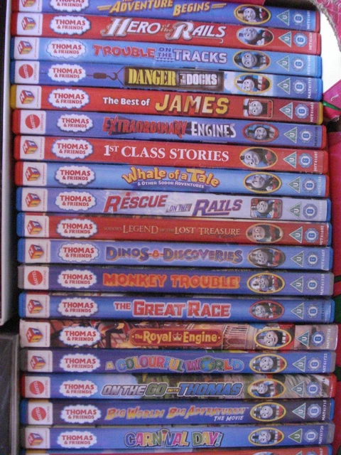 THOMAS TANK ENGINE Friends Trackmaster Take N Play Dvd X 18 £24.00 ...