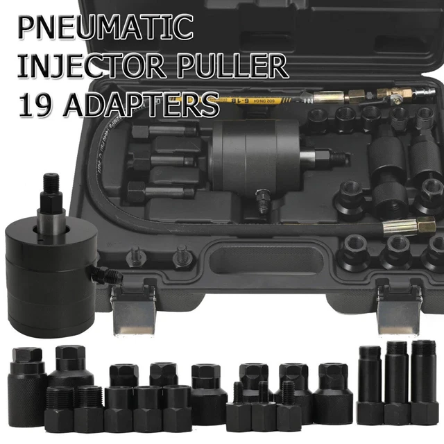 DIESEL INJECTOR PULLER Pneumatic Air Vibration Remover Injector ...