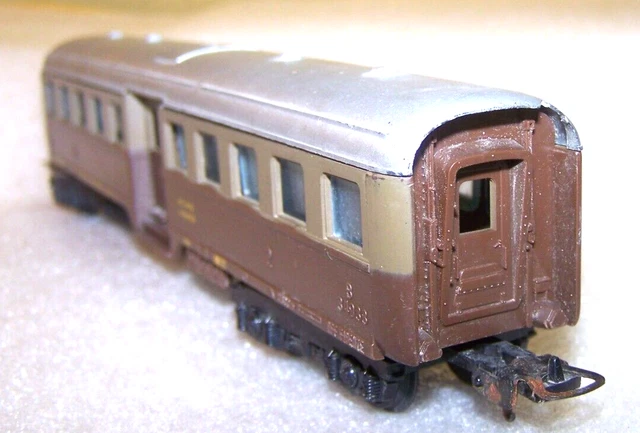 CARROZZA 4 ASSI FS 2 classe castano isabella della LIMA ITALY: buona ...