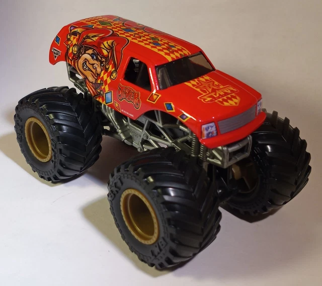 MONSTER JAM 2023 Jester Red Spin Master Monster Truck neuf sans pack ...