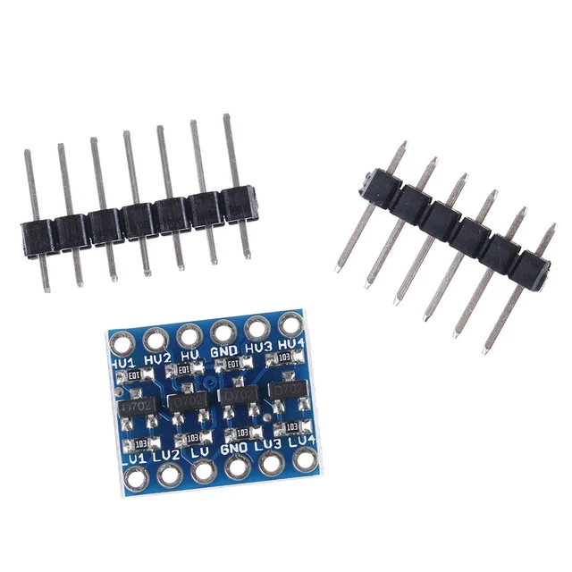 5SET 4 CHANNEL Bi-Directional Logic Level Shifter Converter 3.3V ...
