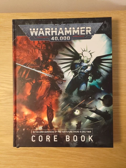 GAMES WORKSHOP WARHAMMER 40k Core Rule Book - 9th Edition £8.00 ...