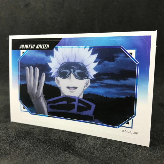 JUJUTSU KAISEN SATORU GOJO Japanese Sticker Card Seal Anime Manga EUR 2 ...
