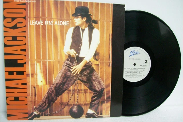 12& MICHAEL JACKSON---LEAVE Me Alone/Don't Stop Til You Get Enough (Nm ...