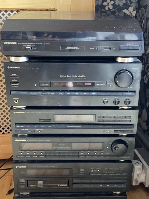 PIONEER Z460 HI-FI Stack Separates Music System 5 Pieces £200.00 ...