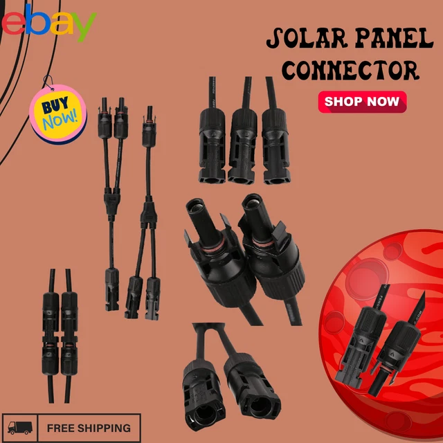 SOLAR PANEL DIODE Y Connector Fuseholder Splitters Coupler compatible ...