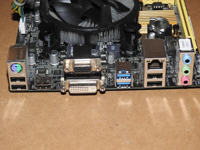 ASUS H81I-PLUS MAINBOARD Motherboard Bundle 8GB RAM Intel Core i5-4570 ...