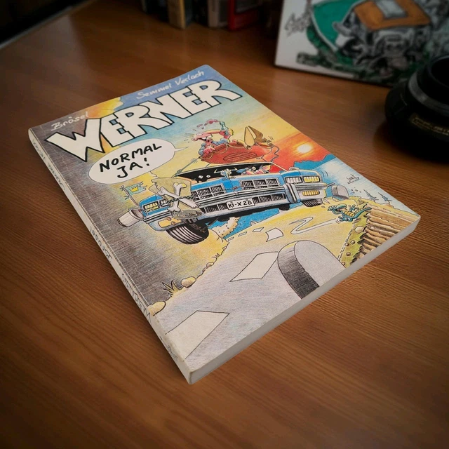 WERNER NORMAL JA! Brösel Comic 8. Auflage 1989 Semmel Verlag Kult Heft ...