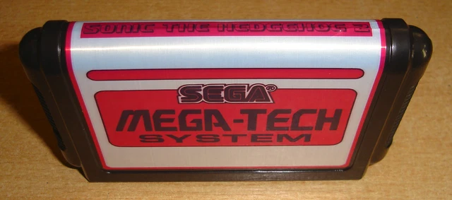 SEGA MEGA TECH Arcade Custom Game Cartridge Sonic The Hedgehog 2 £44.95 ...