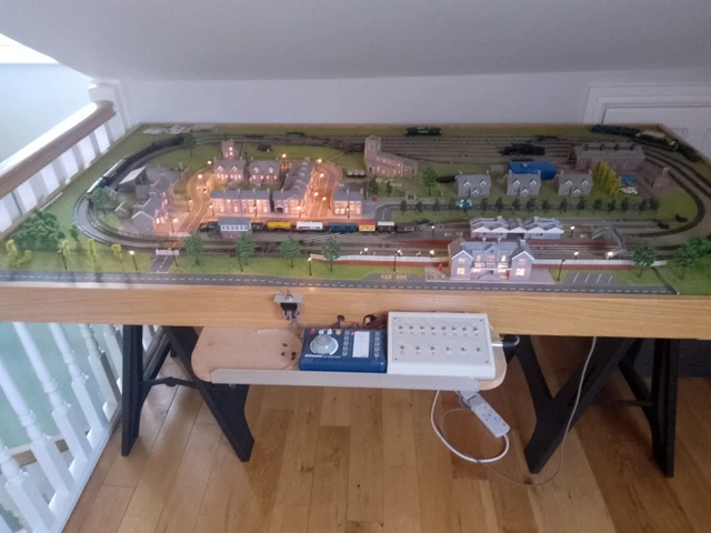 MODEL RAILWAY LAYOUT N Gauge, PECO, Great Condition, DCC Layout £255.00 ...