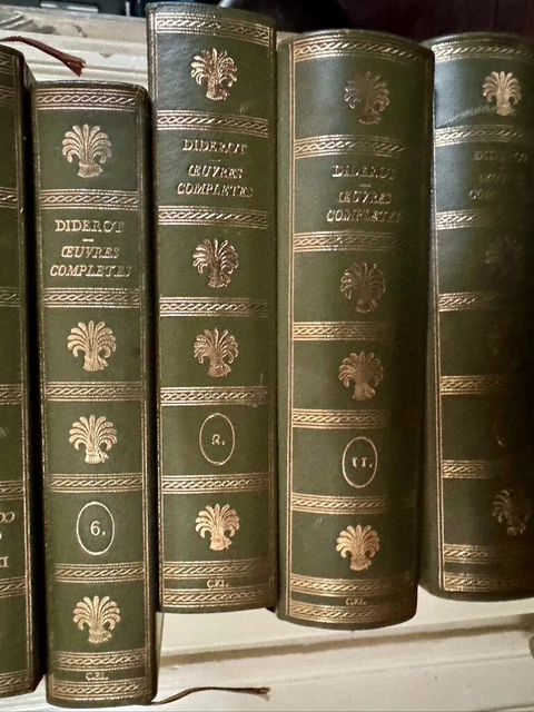 DIDEROT, OEUVRE COMPLÈTE en 14 volumes, état comme neuf EUR 180,00 - PicClick FR
