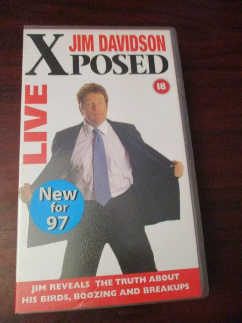 JIM DAVIDSON XPOSED VHS Video Tape (NEW) EUR 5,75 - PicClick IT