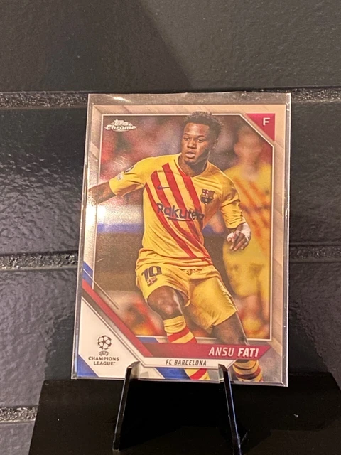 TOPPS UCL UEFA Champions League Chrome 22 - Ansu Fati FC Barcelona EUR 2,99 - PicClick DE