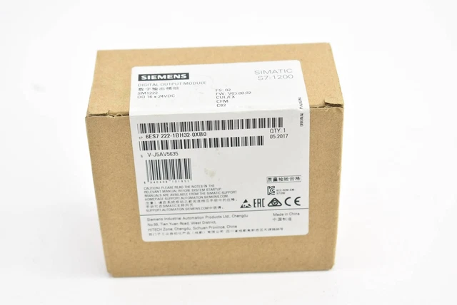 SIEMENS SIMATIC S7-1200 6ES7 222-1BH32-0XB0 (6ES7222-1BH32-0XB0) E2 £ ...