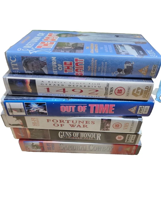 VHS COLLECTORS SOME Big Box Titles Bundle Rare See Description For ...