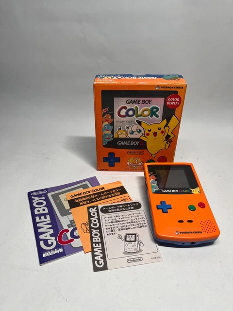 NINTENDO / GAME Boy Color Pokemon Center 3E Anniversaire / Cgb-001 ...