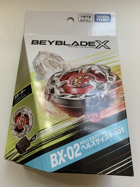 TAKARA TOMY BEYBLADE X | BX-02 Hells Scythe 4-60T HellsScythe - New £26 ...