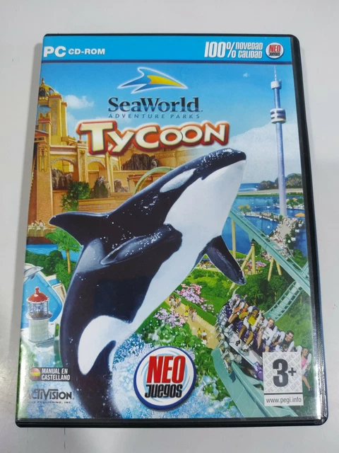 SEAWORLD TYCOON ADVENTURE Parks Nobilis - Juego Para PC CD-Rom - 2T EUR ...
