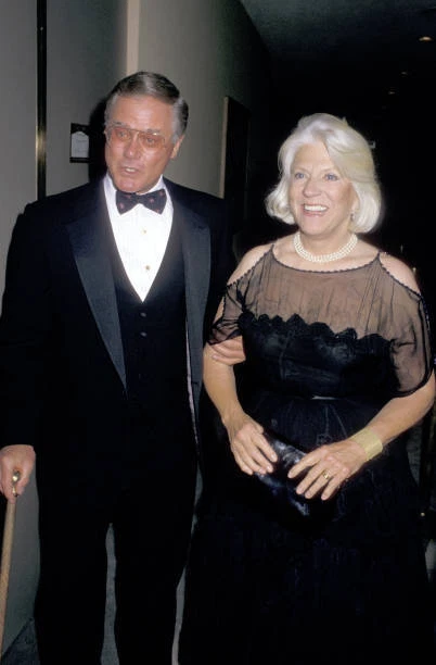 LARRY HAGMAN WITH wife Maj at Hollywood Salutes The Kennedy - 1988 Old ...