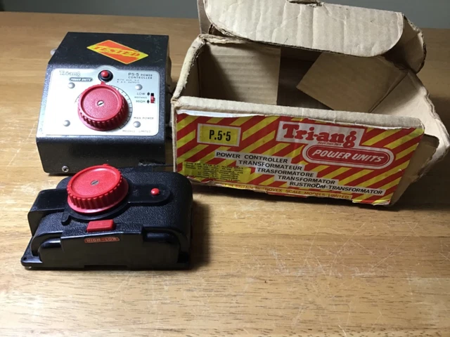 TRIANG P5.5 POWER controller and RT 42 transformer .boxed £5.00 ...