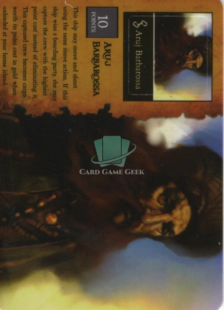 ARUJ BARBAROSSA - R39 - Barbary Coast - Pirates (WizKids) EUR 18,00 ...