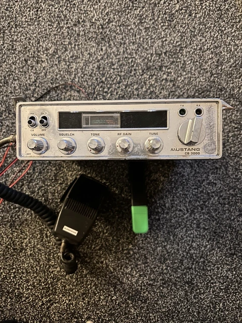 MUSTANG CB3000 CB radio in well loved/used condition with superstar ...