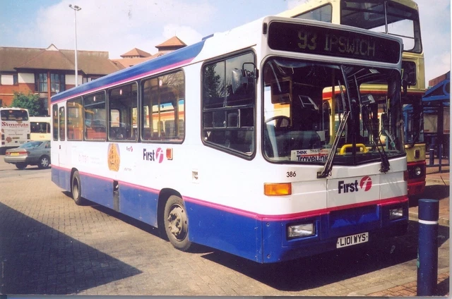 BUS PHOTO L101WYS First Eastern Counties ex Glasgow Volvo B6 Alexander ...