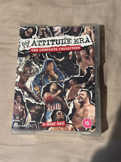 WWE ATTITUDE ERA The Complete Collection - 9 Disc DVD BoxSet £1.75 ...