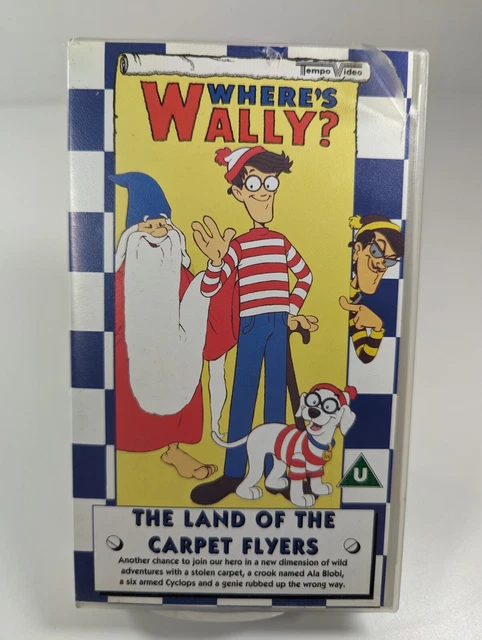 WHERE'S WALLY? THE Land Of The Carpet Flyers VHS 1992 EUR 8,08 ...