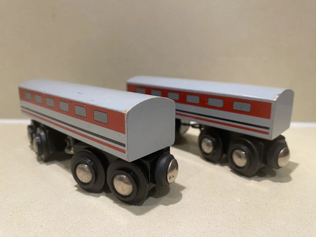 BRIO TRAINS OF THE WORLD SERIES - 33423 - Wooden Train Carriages ...