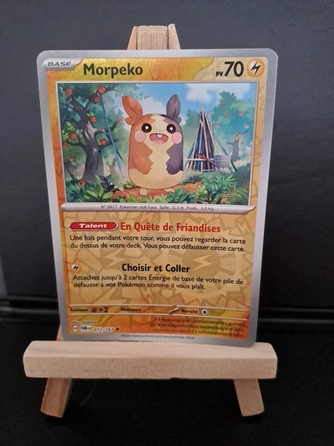 MORPEKO (TWM 072/167) REVERSE - Carte Pokémon EV06 Mascarade ...