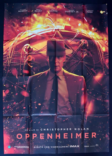 MANIFESTO OPPENHEIMER CHRISTOPHER Nolan Cillian Murphy Matt Damon A162 ...