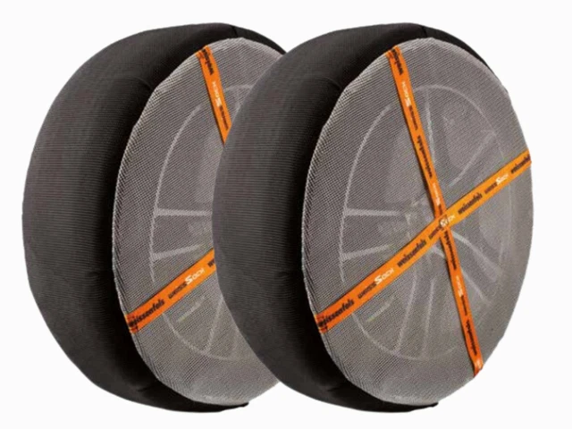 CALZE DA NEVE Per Auto Weissenfels Omologate En 16662-1 Misura 205 ...