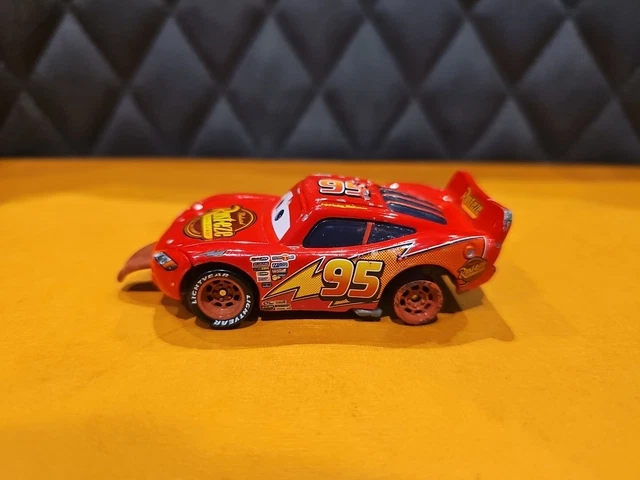 DISNEY PIXAR CARS Lightning McQueen Finish Line Tongue Out 1 :55 ...