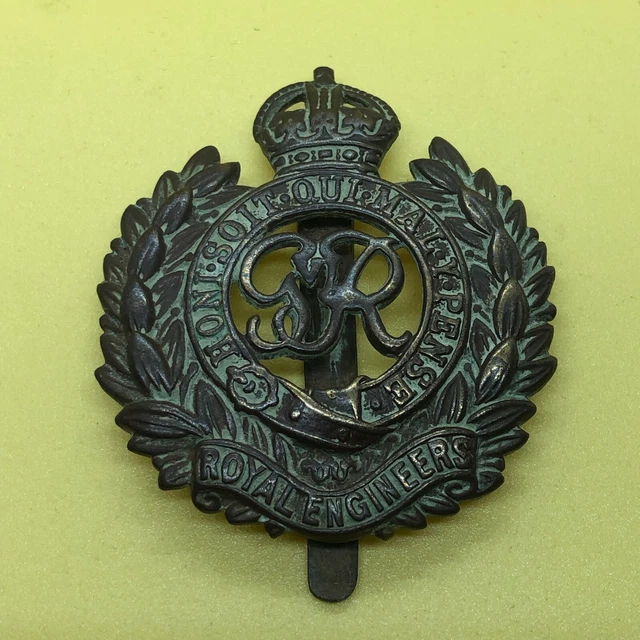ORIGINAL WW2 BRITISH Army Royal Engineers RE Cap Badge £8.00 - PicClick UK