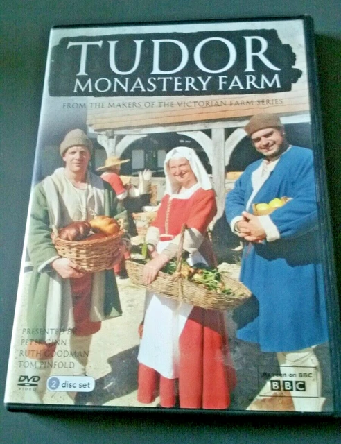 TUDOR MONASTERY FARM BBC x2 DVD SET Ruth Goodman UK R2 out of print ...