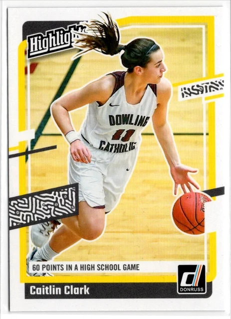 CAITLIN CLARK 2024-25 Caitlin Clark Collection #H3 Highlights Iowa ...