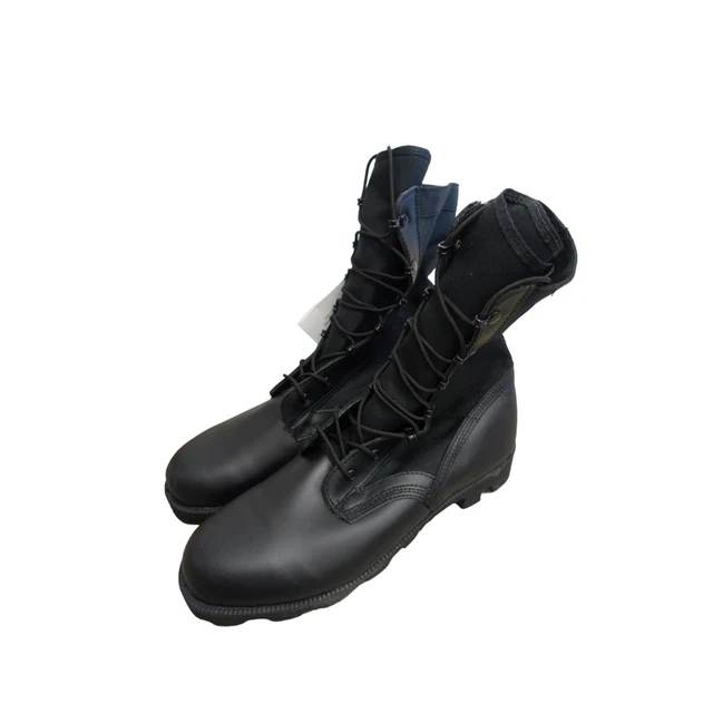 BRITISH ARMY ISSUE Wellco Jungle Combat Boots Black WP Size 11 M ...