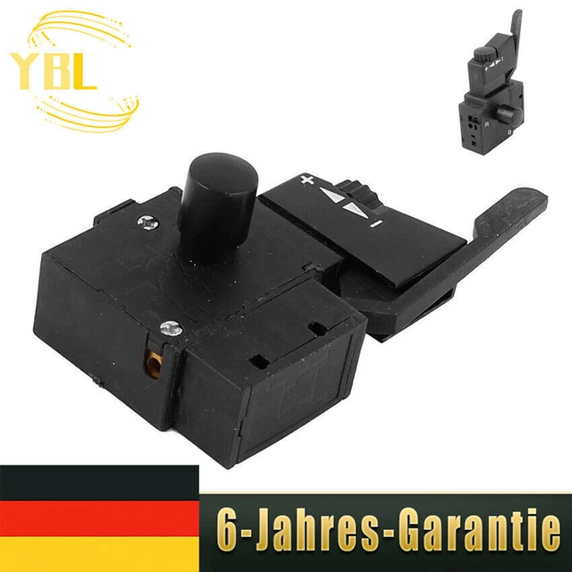 ERSATZ TASTE SWITCH für Bohrmaschine Schalter mit Drehzahlregler FA2-6 ...