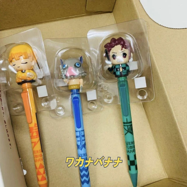 UNIVA DEMON SLAYER 3 ballpoint pens Tanjiro Inosuke Zenichi #3bbecc ...