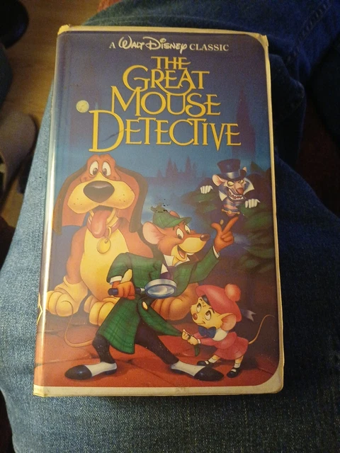 THE ADVENTURES OF the Great Mouse Detective (VHS, 1992) Walt Disney ...
