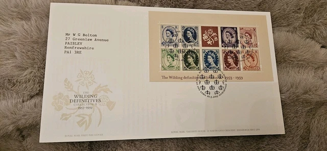THE WILDING DEFINITIVES Royal Mail First Day Cover 2003 £1.42 - PicClick UK