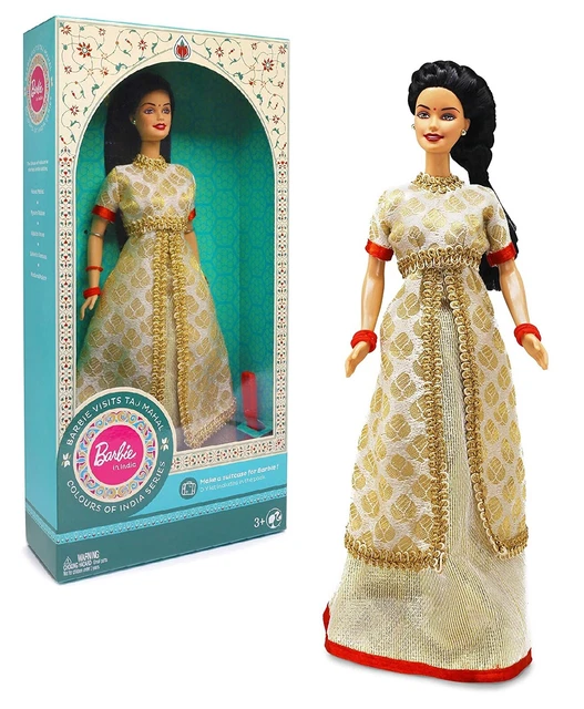 BARBIE IN INDIA Visits Taj Mahal - Collezione Mattel Colours of India ...