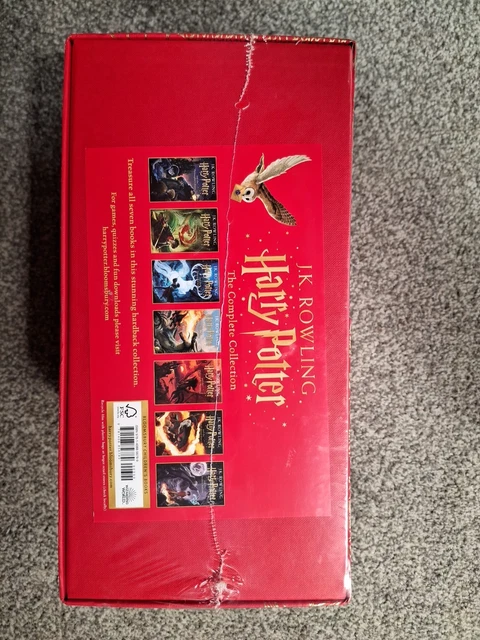 J K ROWLING Harry Potter The Complete Collection Hardback Sealed £89.12 ...