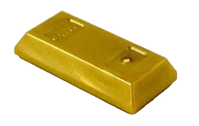 LEGO 99563 X4 Ingot Bar Metallic Gold Lingot d'Or Ideas Super Heros MOC ...